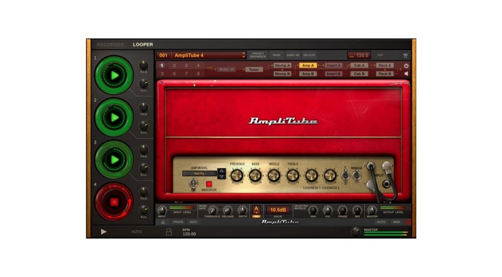 Amplitube 4 for Mac and PC gets integrated DAW recording section ...