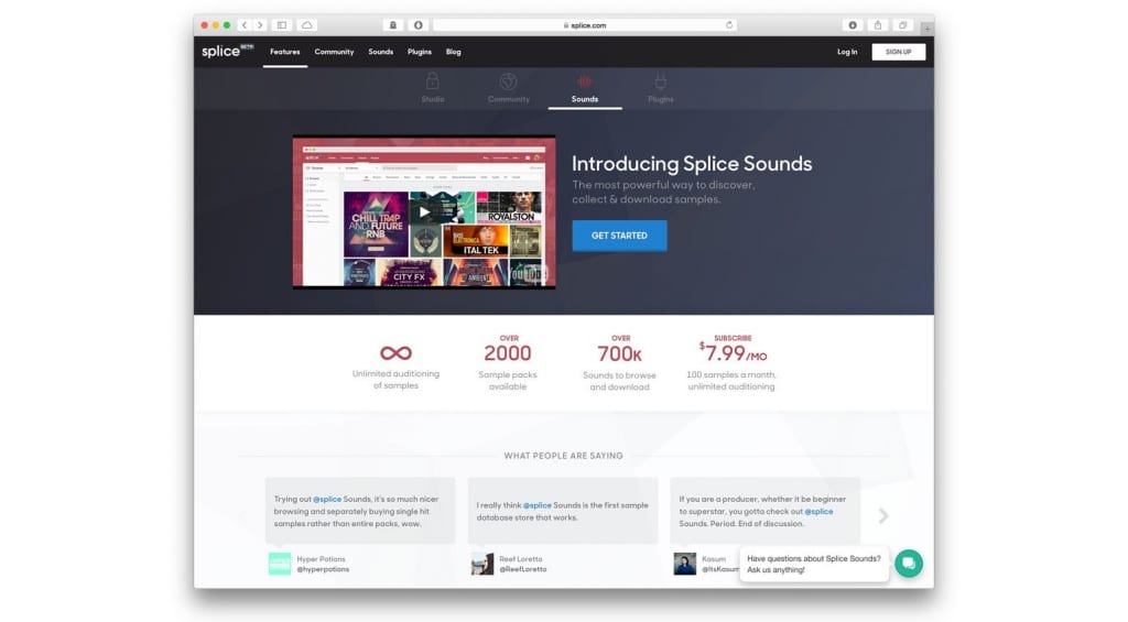 Splice launches sample subscription service - gearnews.com