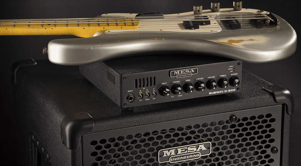 Mesa Boogie Subway D-800 head and matching Subway Ultra-lite Cabs ...