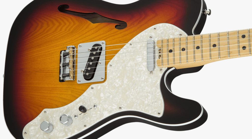 The Fender Elite Thinline Telecaster now with Suspension Bridge ...