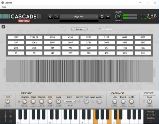 112dB release Cascade for really dense synthesis - gearnews.com