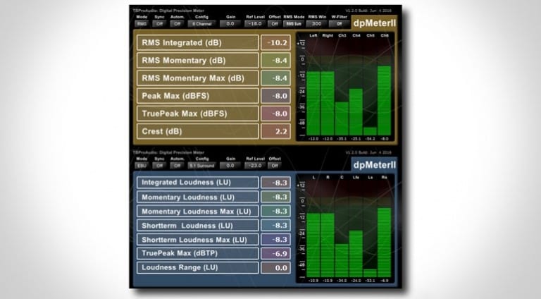 TBProAudio updates free plugin dpMeter to version II - gearnews.com