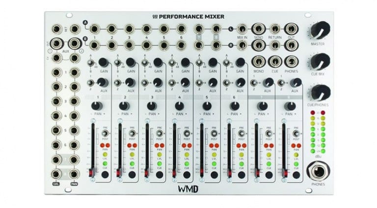 Performance Mixer for Eurorack from WMD - gearnews.com