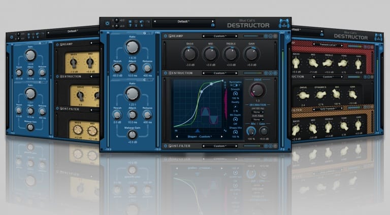 DESTRUCTOR! Blue Cat's suitably named distortion effect plug-in ...
