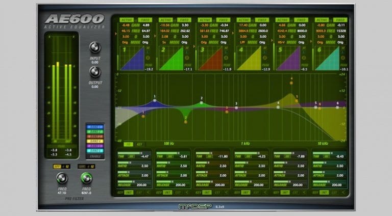 Does McDSP's new AE600 Active EQ offer too much power? - gearnews.com