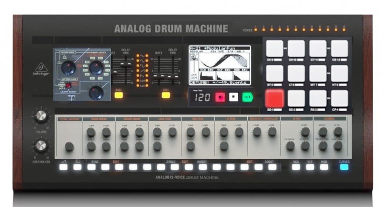 Behringer planning new analogue drum machine! - gearnews.com