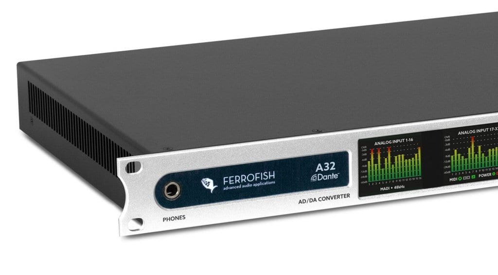 EXCLUSIVE: Ferrofish A32 with Dante coming soon! - gearnews.com