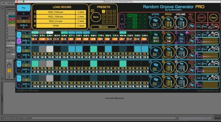 Random Groove Generator Pro: Accidental beats - gearnews.com