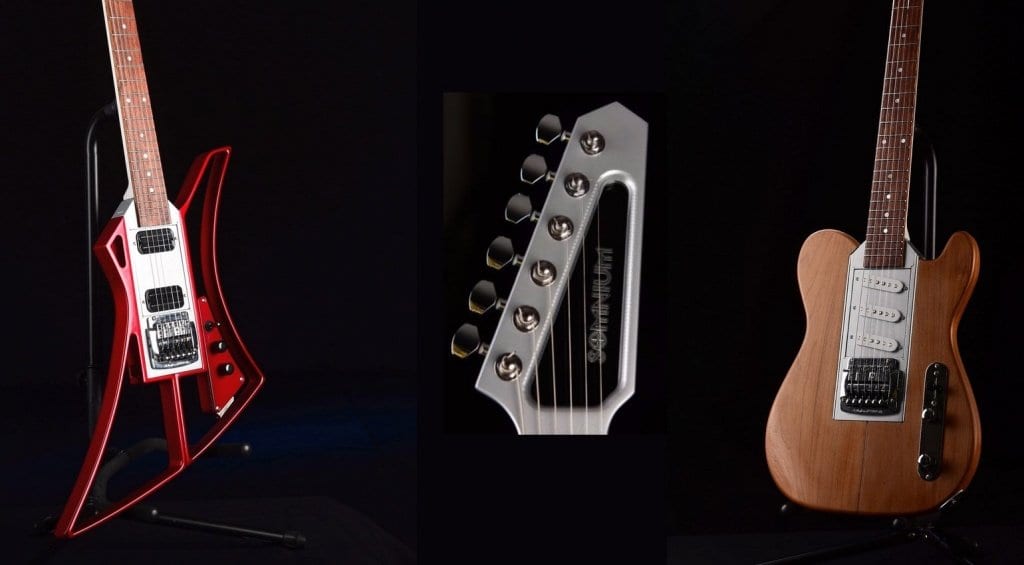 Boaz One - Plastic Modular Guitar with 50 combinations - gearnews.com