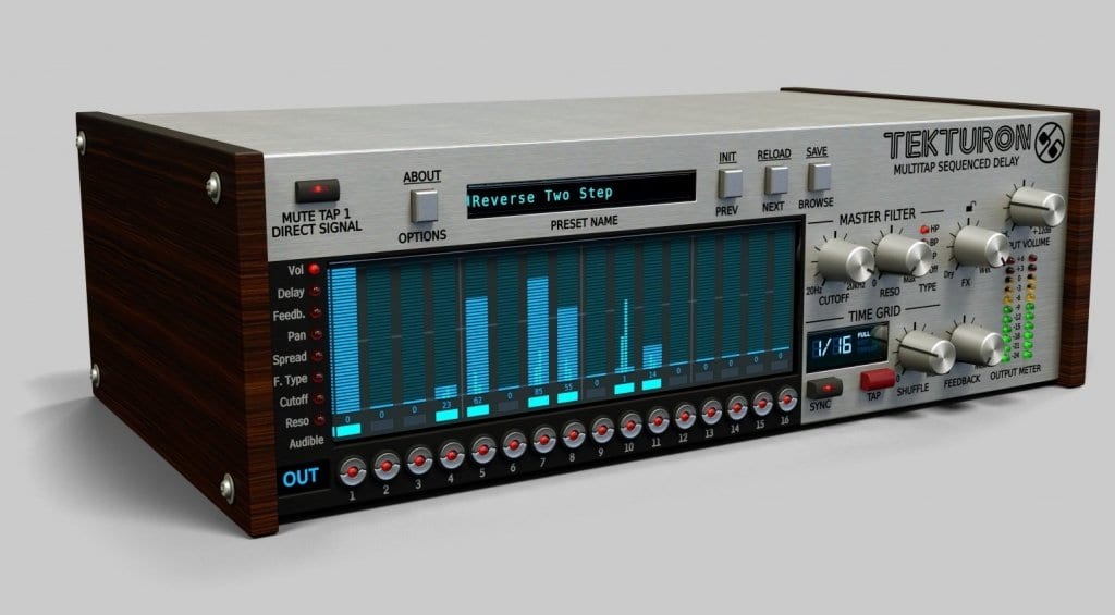 Tap this! D16 announces its powerhouse Tekturon tap delay plug-in - gearnews.com