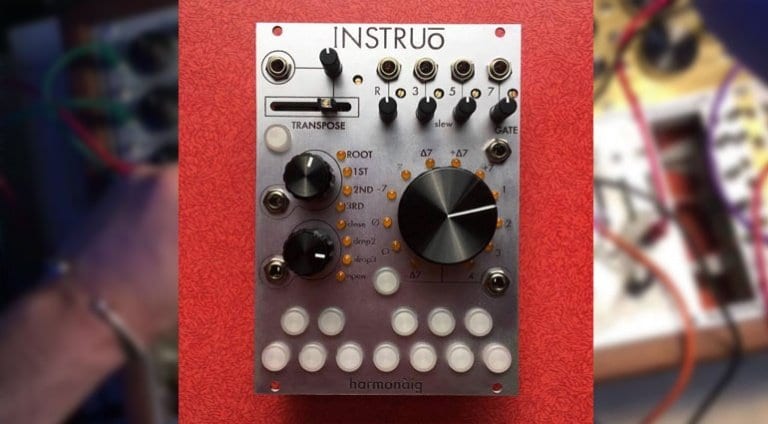 Instruo Harmonaig chord generating Eurorack module review - gearnews.com