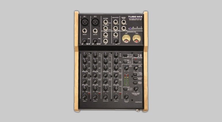 ART TubeMix ships from mid-August: a 5-channel mixer with tube preamps ...