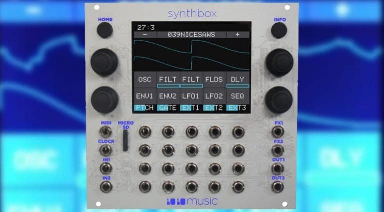 Synthbox: Touchscreen, polyphonic, wavetable synthesizer for Eurorack - gearnews.com