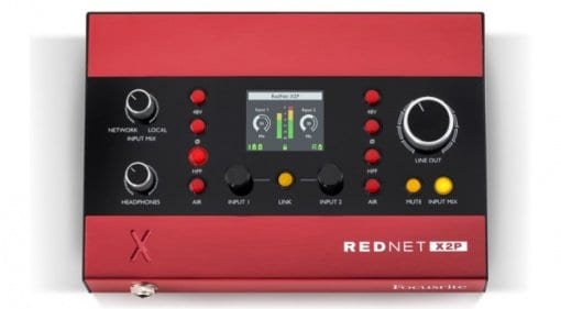 Focusrite Red 16Line and RedNet X2P audio interfaces are out on the Ethernet - gearnews.com
