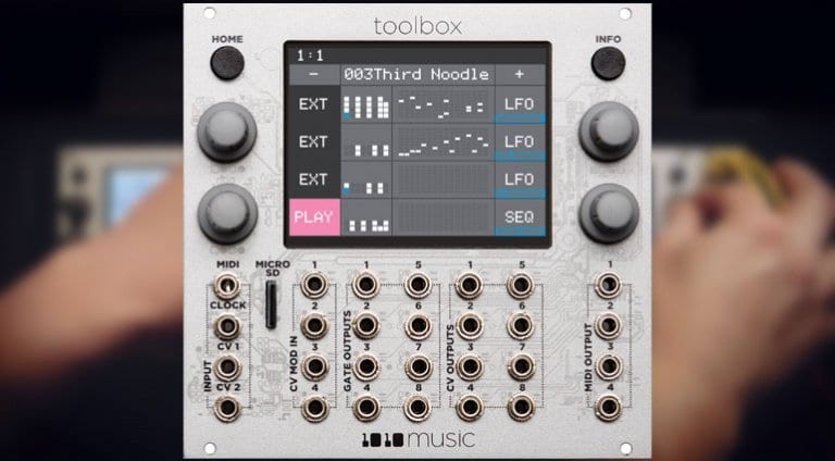 Faded Instruments: Faded Toolbox candy coloured 1U modules - gearnews.com