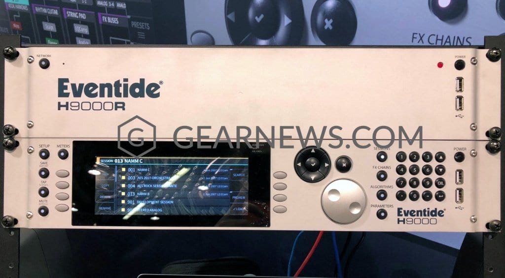 NAMM 2018: Eventide showcases H9000R expander for its H9000 FX ...
