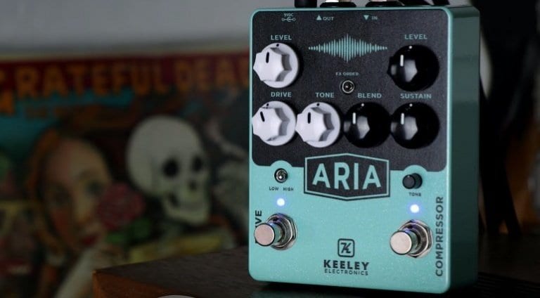 NAMM 2018: Keeley presents Aria two-channel Compressor/Overdrive ...