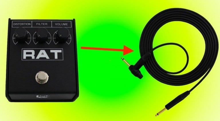 ProCo Rat Tail Distortion: A RAT pedal in your guitar cable - gearnews.com