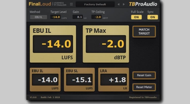 TBProAudio DynaRide tames those troublesome loud or quiet parts - gearnews.com