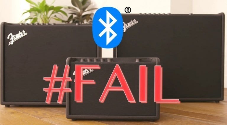 Fender Mustang GT 100 amplifier Bluetooth Fail! - gearnews.com