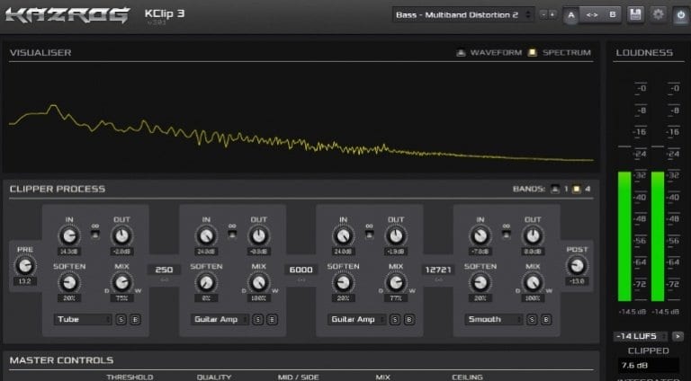 Kazrog KClip 3 multi-band clipper and saturator now available ...