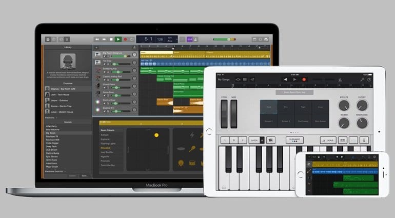 GarageBand for iPhone X lets you control synths with facial expressions ...