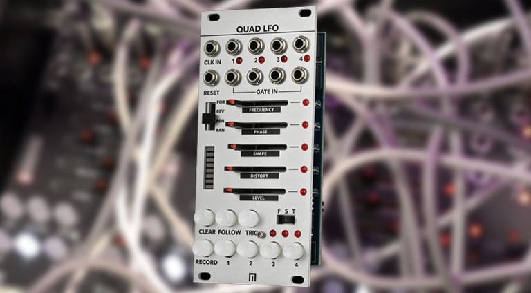 Malekko releases Quad LFO Generator with surpise built in 16-step sequencer - gearnews.com