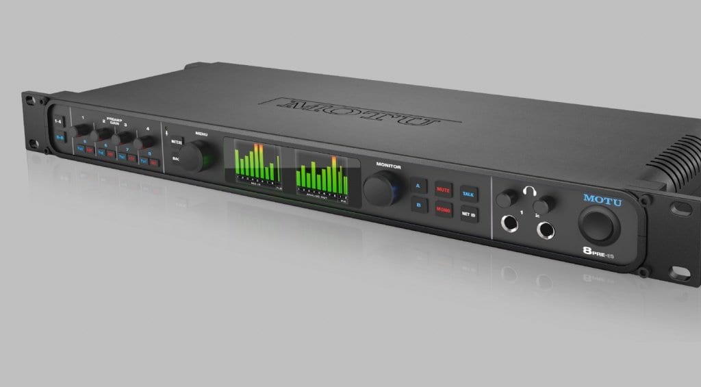 MOTU 8PRE-ES doubles down on preamps and networking, costs just over ...