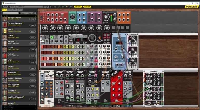 First fiddle with the Voltage Modular virtual Eurorack beta - gearnews.com