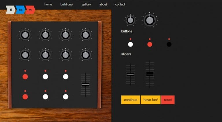 Tinami MD-1 is a custom MIDI controller built to your design - gearnews.com