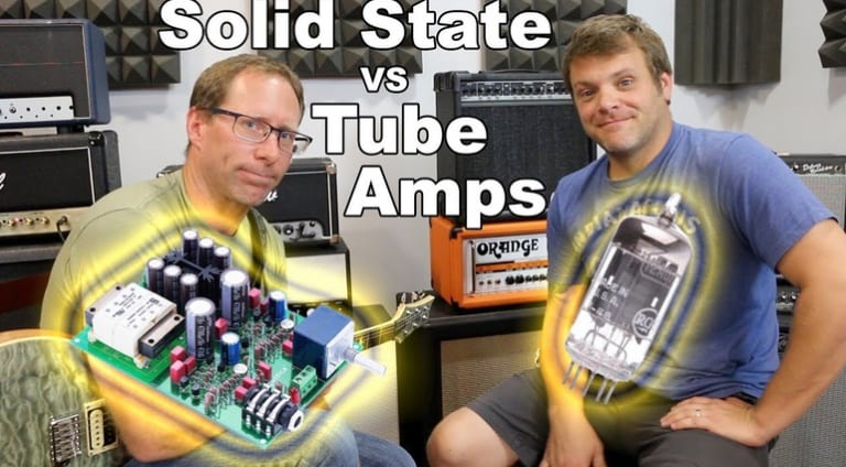 Valve vs. solid state guitar amps: Can you guess which is which ...