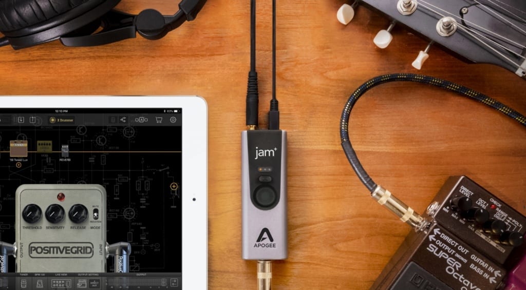 Find your tone with the Apogee jamx audio interface