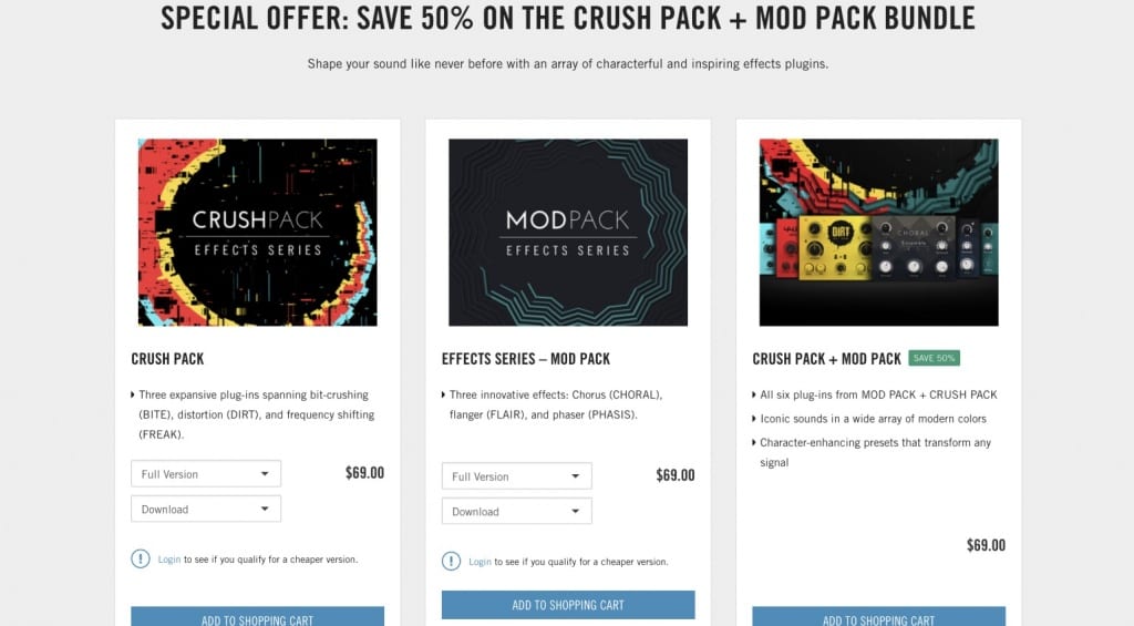 Deal: grab Native Instruments' Crush Pack + Mod Pack for USD 70 until ...