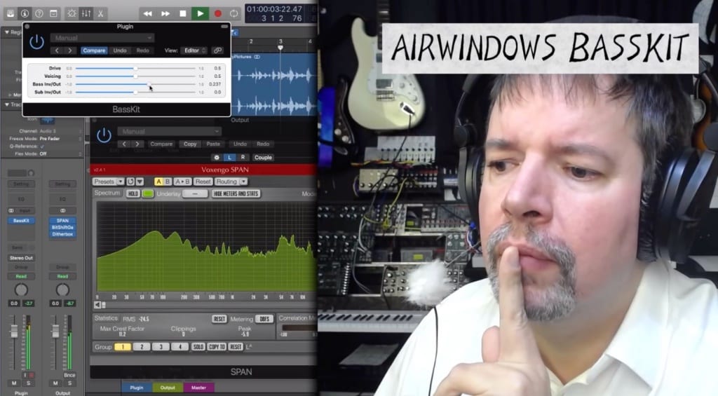 Best free plug-ins this week: Soundspot Ravage Lite, AirWindows BassKit ...