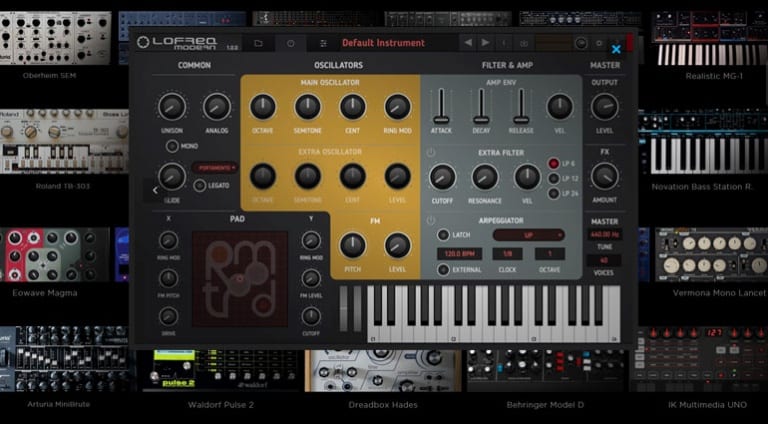 Tracktion capture 44 years of analog monosynths in two LOFREQ RetroMod ...