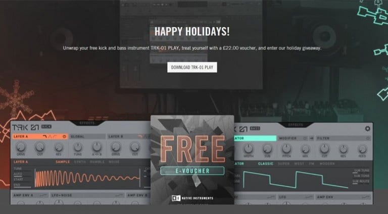 TRK-01 Play and other Christmas treats from Native Instruments ...