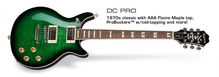 NAMM 2019: The new Epiphone DC PRO revels in 70s flair - gearnews.com