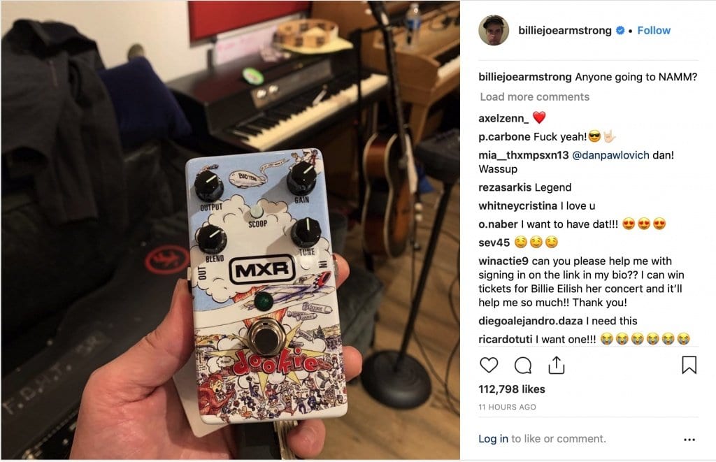 NAMM 2019: Is MXR about to release a signature Green Day pedal? Yes! - gearnews.com