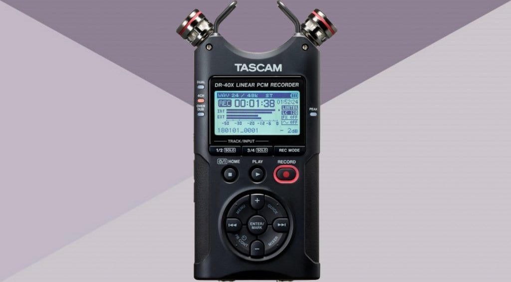 NAMM 2019: TASCAM DR-X portable handheld recorders - gearnews.com
