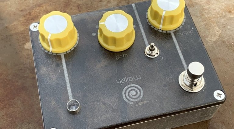 Spiral Electric FX - Yellow Spiral Drive by Tom Cram - gearnews.com