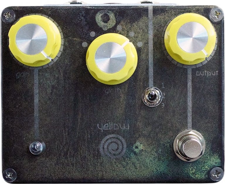 Spiral Electric FX - Yellow Spiral Drive by Tom Cram - gearnews.com