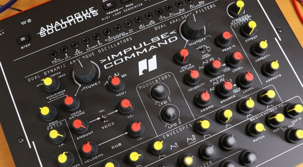 Analogue Solutions reveal Impulse Command stereo dynamite synthesizer - gearnews.com