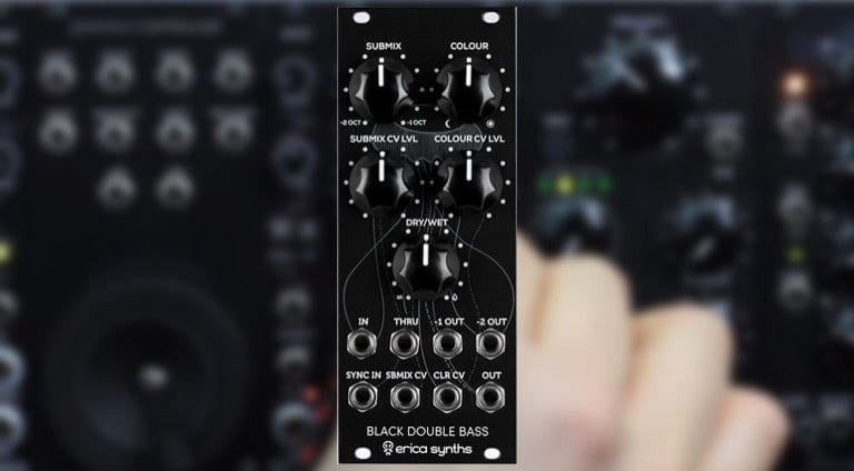 Get twice the Sub on your VCO with the Erica Synths Black Double Bass ...