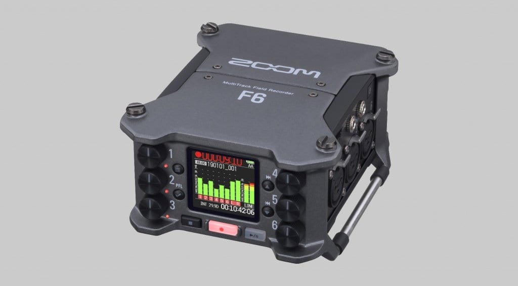 Zoom introduces the F6 multitrack field recorder - gearnews.com