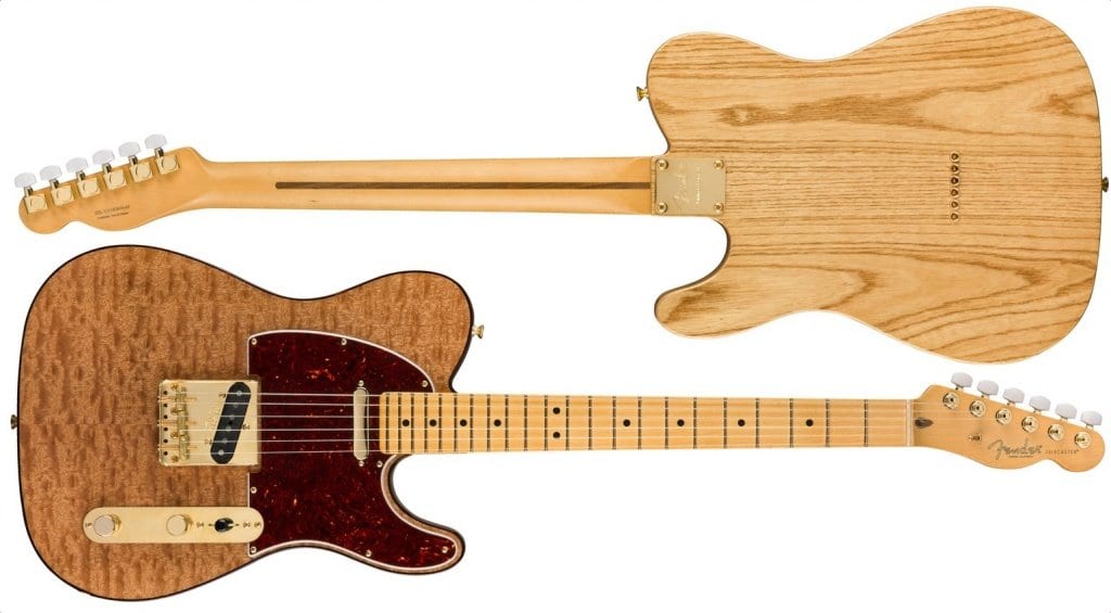 Fender Rarities Red Mahogany Top Telecaster: Boutique bling for May ...