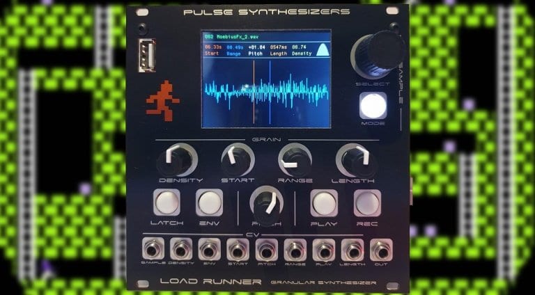 Pulse Synthesizers Load Runner Granular Synthesizer for Eurorack ...