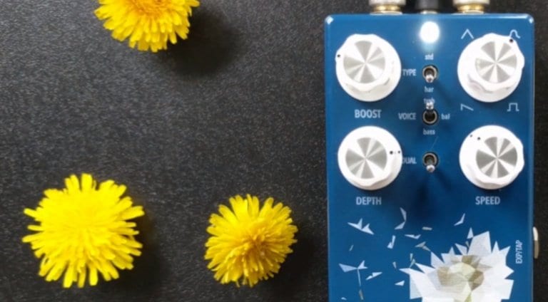 Flower Pedals' Dandelion Tremolo V2: A feature-packed pedal with a fine ...
