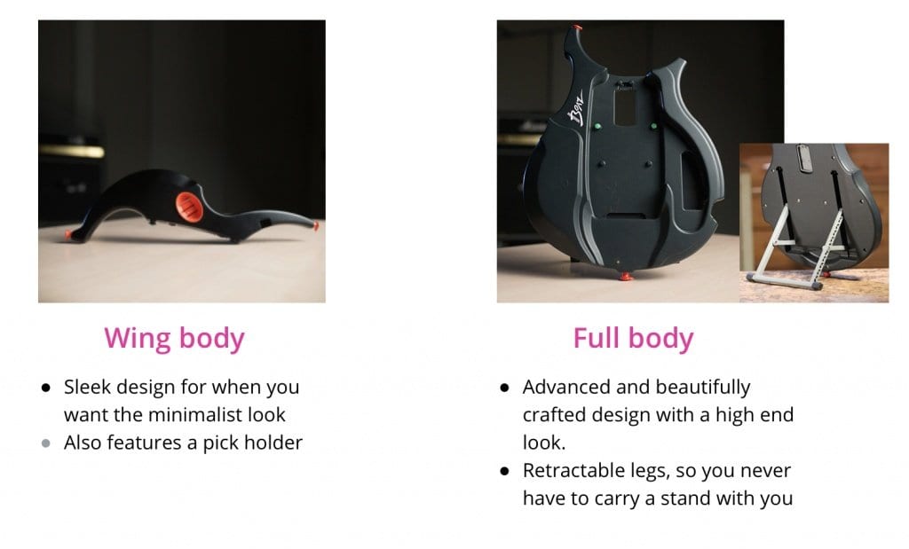 Boaz One - Plastic Modular Guitar with 50 combinations - gearnews.com