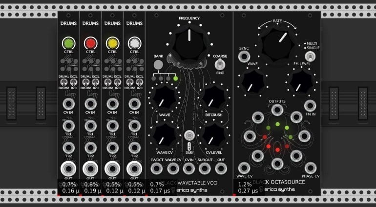 Erica Synths releases two new Pico modules and ports Pico Drums into VCV Rack - gearnews.com