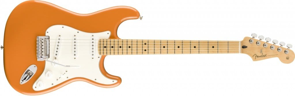 Fender Player Series guitars get new Silver and Capri Orange finishes ...